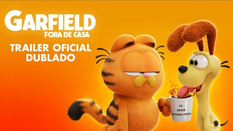 Garfield: Fora de Casa ganha o seu primeiro trailer
