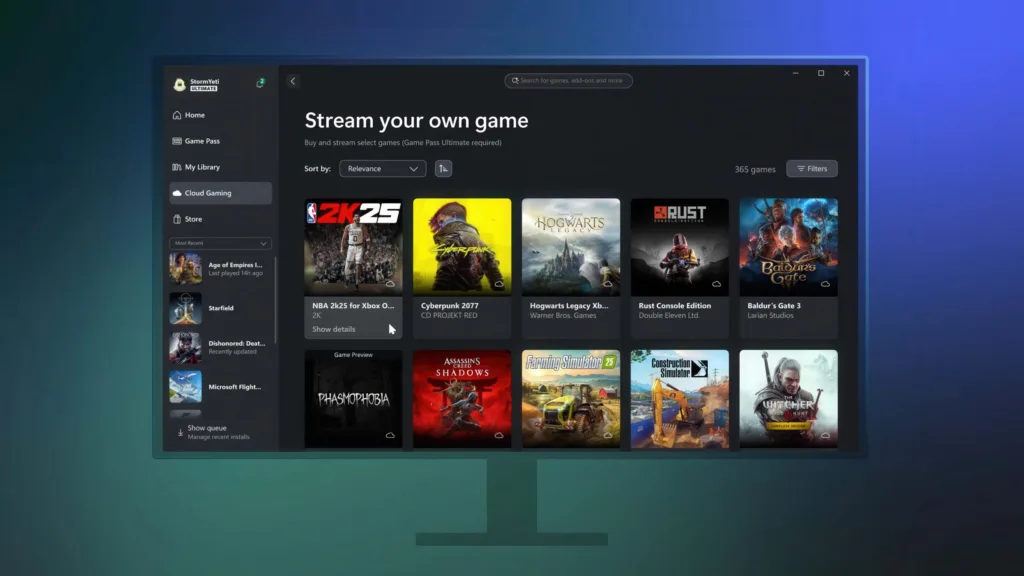 Xbpx Game Pass - Nova Função do Cloud Gaming para PC